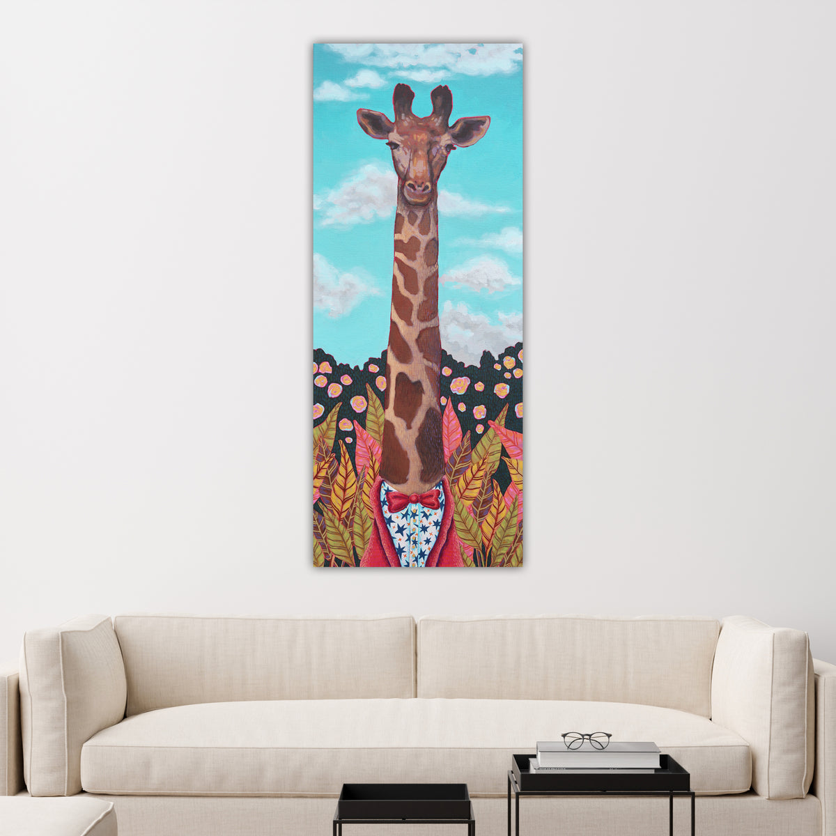Jeffrey the Giraffologist - Limited Edition Print – Mira Byler, LLC
