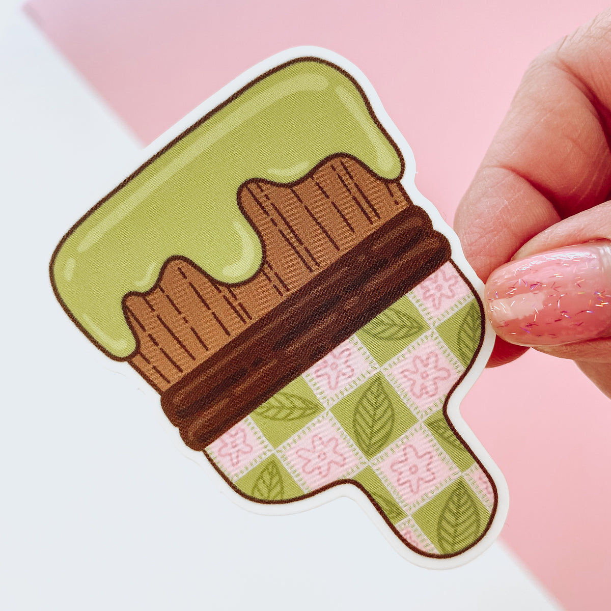 Flora Artist Brush - Vinyl Sticker – Mira Byler, LLC