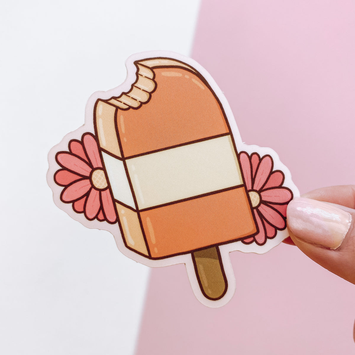 Creamsicle Delight - Vinyl Sticker – Mira Byler, LLC